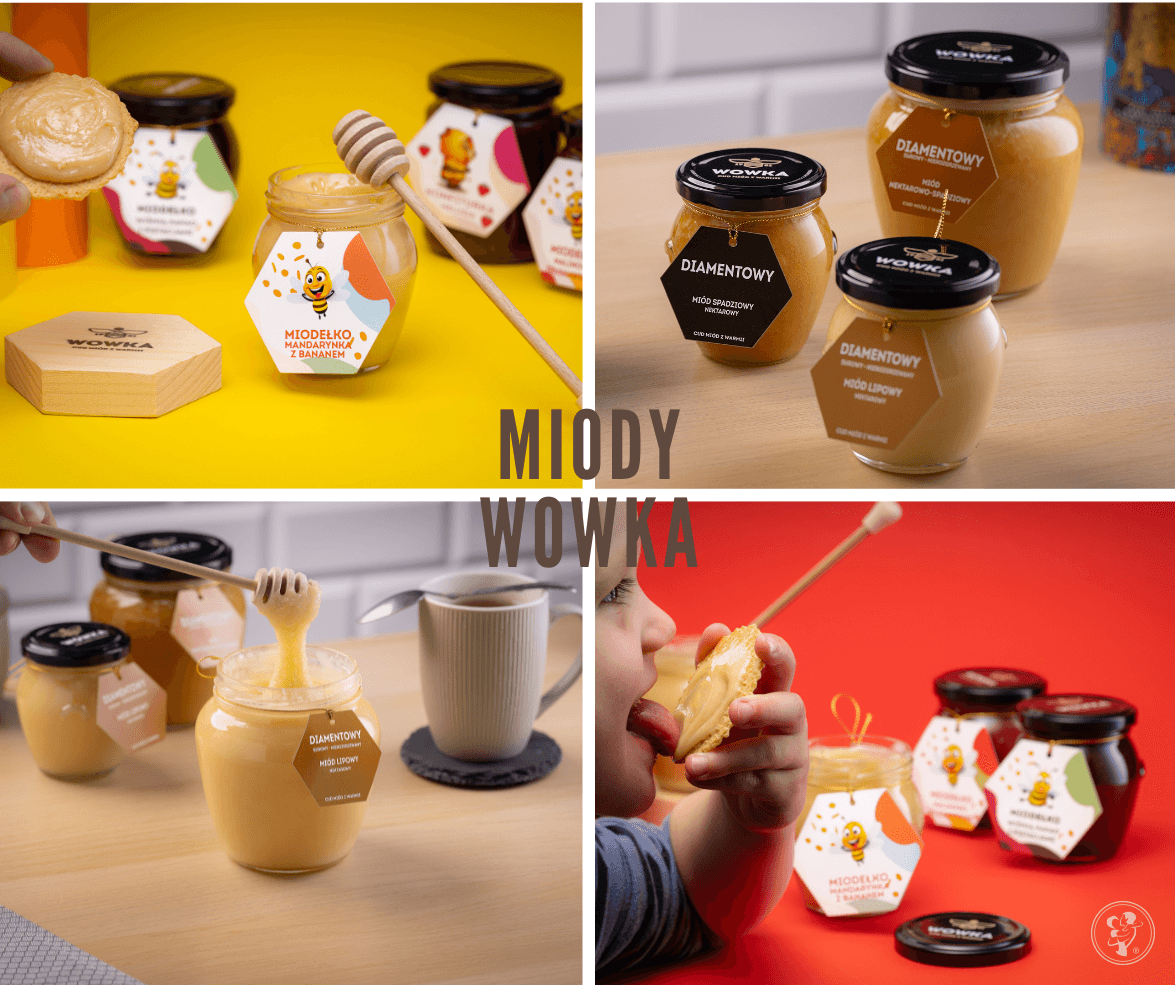 Miody Wowka - oferta miodów na prezent Marek Molęda | Prezenty ślubne ...